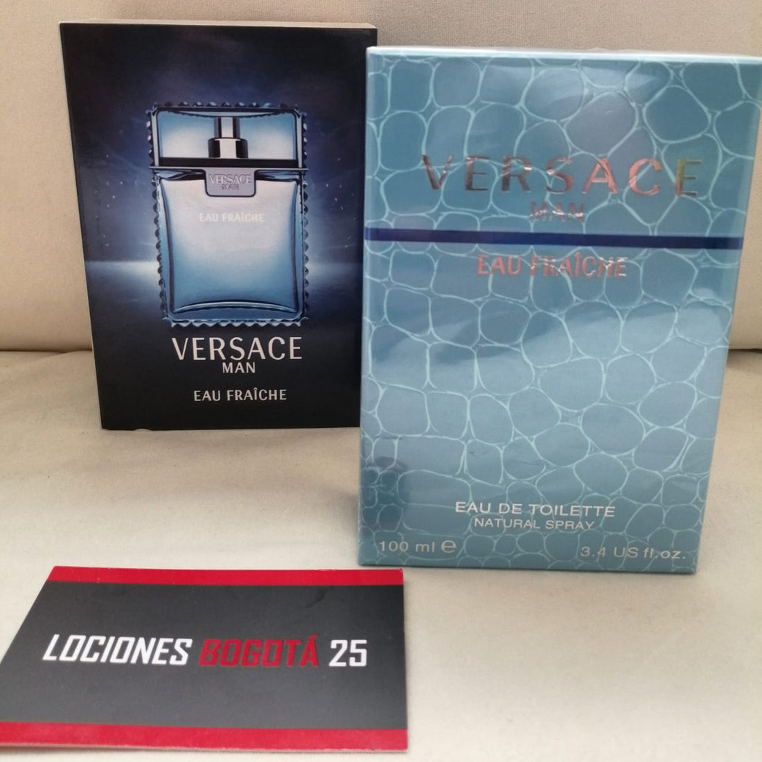 VERSACE : EAU FRAICHE – Lociones Bogotá